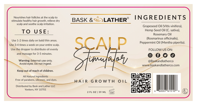 Scalp Stimulator - Boost Circulation for Faster Hair Growth – Bask and ...
