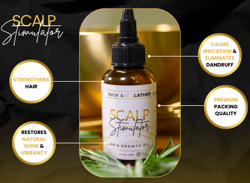 Scalp Stimulator | Scalp Stimulator For Hair Growth – Bask and Lather Co