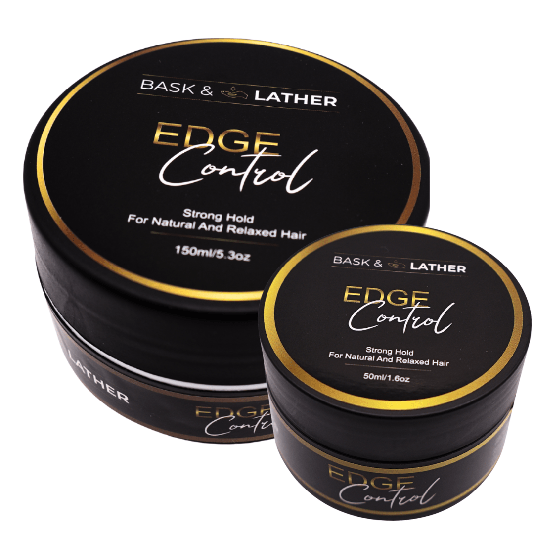 Strong‑Hold Edge Control - Smooth Edges All Day – Bask and Lather Co
