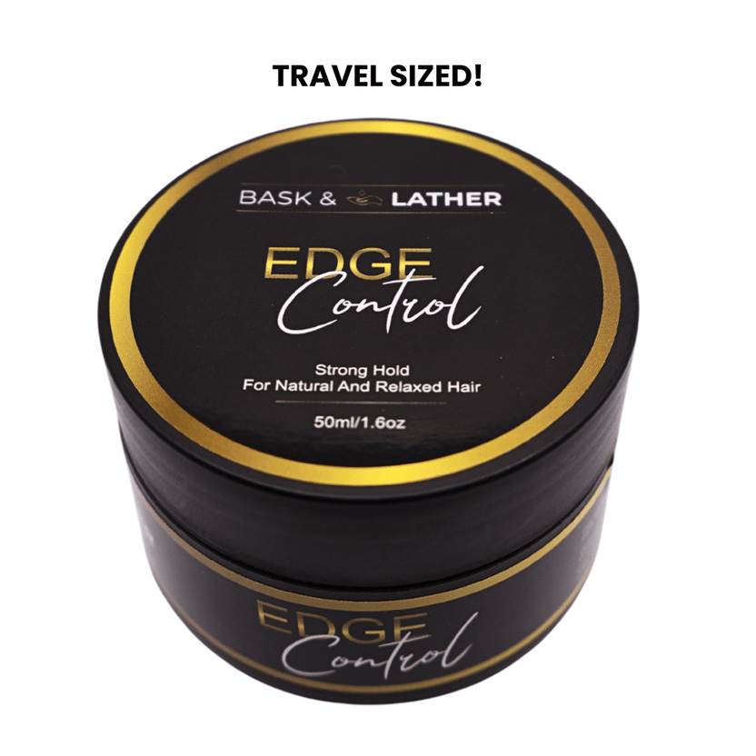 Strong‑Hold Edge Control - Smooth Edges All Day – Bask and Lather Co