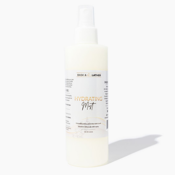 Hydrating Hair Mist | Hydrating Mist For Hair – Bask and Lather Co